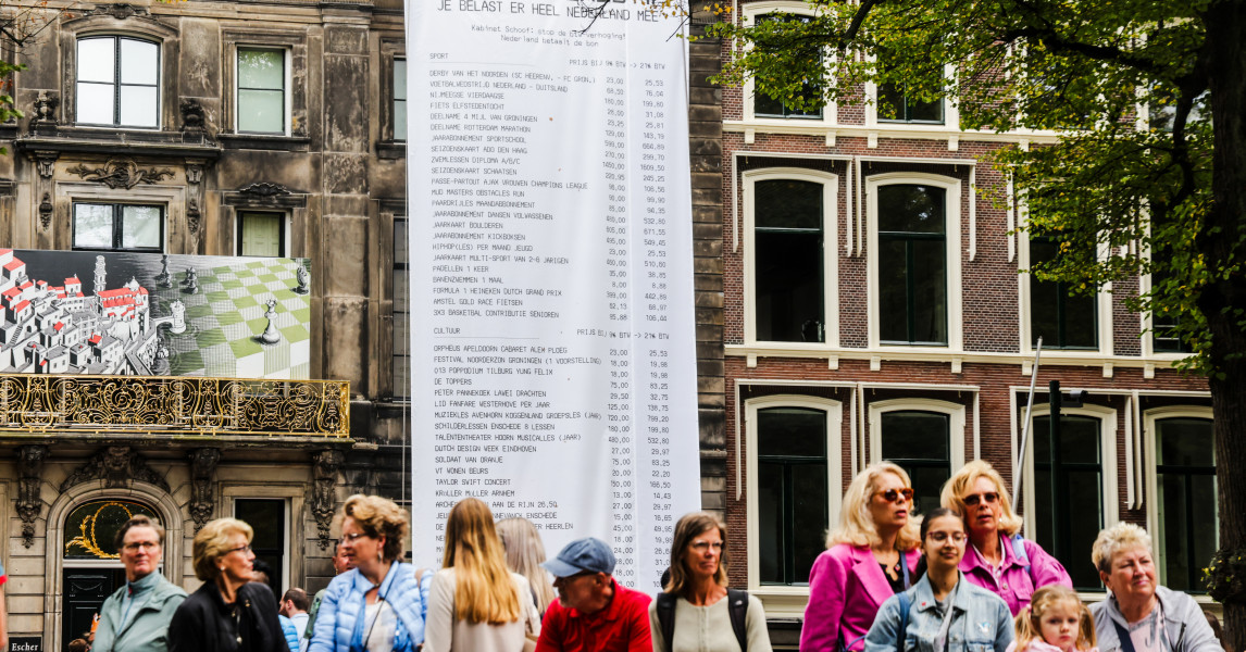 Schrijver Splinter Chabot hekelt btw-verhogingen: ‘Worden per jaar nu ...