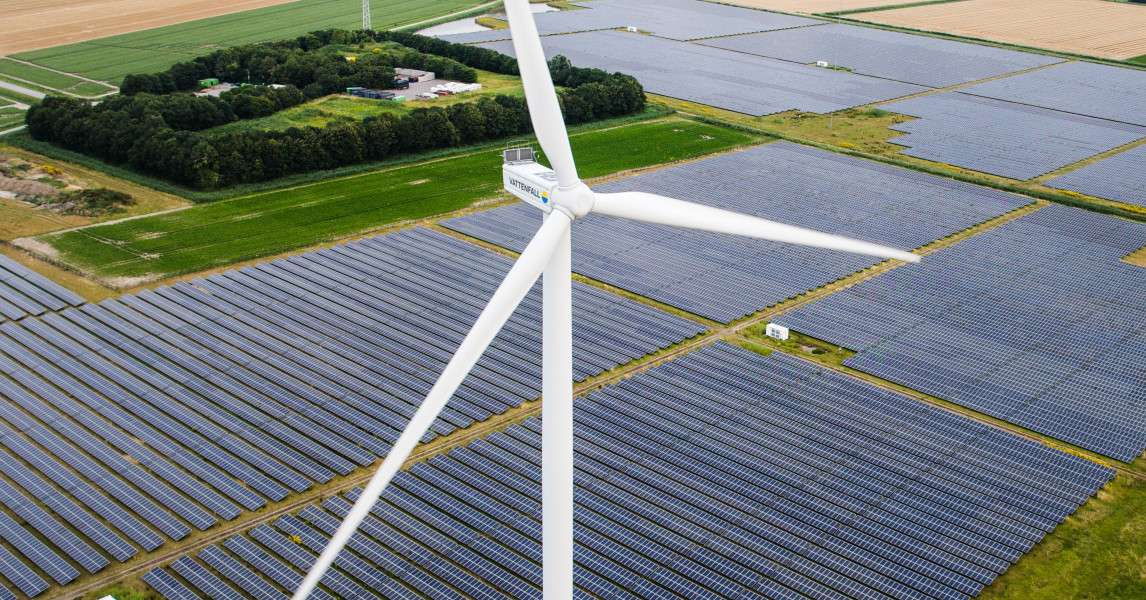 Productie hernieuwbare energie groeide 7 procent in 2025 | WNL