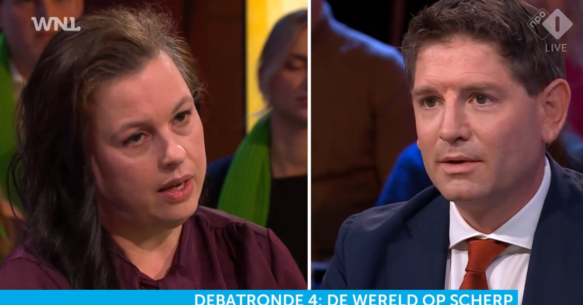 Nanninga (JA21) en Paternotte (D66) botsen over Rode Lijn-demonstranten ...