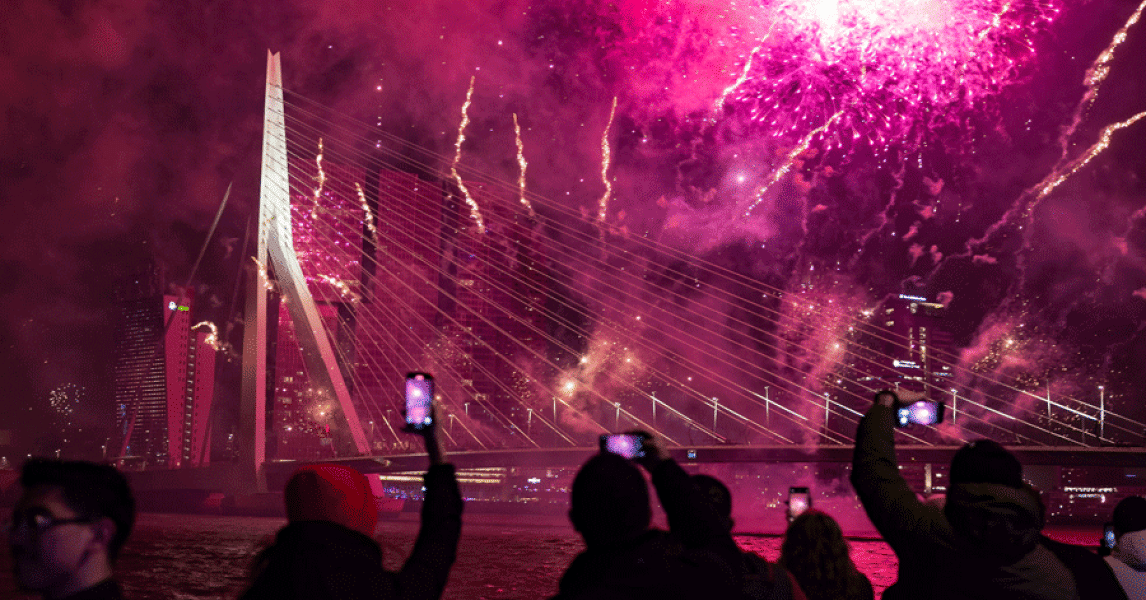 Weeronline: winderig tijdens jaarwisseling, oppassen met vuurwerk | WNL