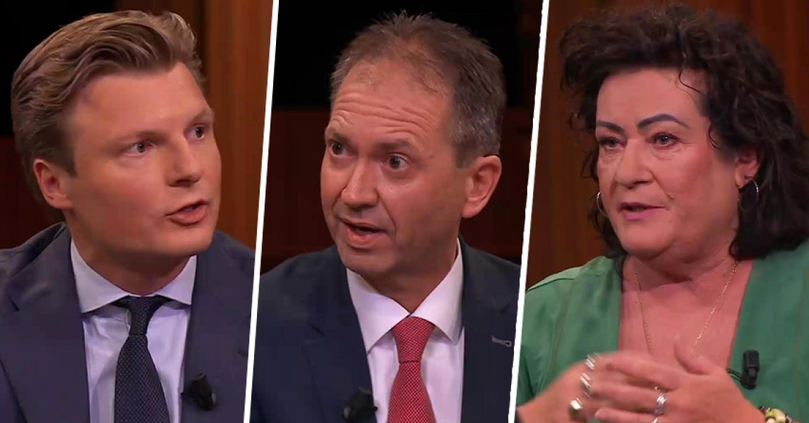 Van der Plas (BBB) en Van Hijum (NSC) lijnrecht tegenover elkaar over ...